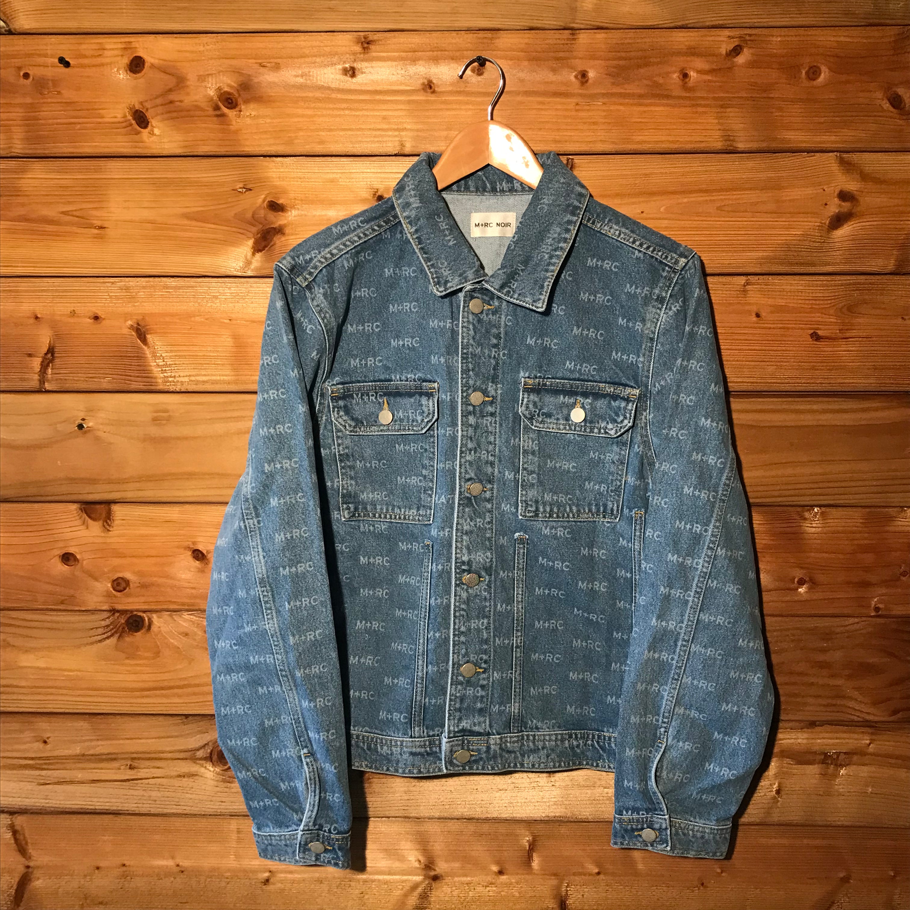 M+RC Noir Hate Monogram denim jacket – HeresWear